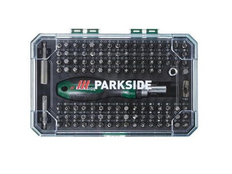 Parkside Ratschen Schraubendreher Bit Set Teilig