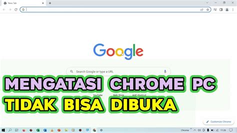 Cara Mudah Mengatasi Google Chrome Komputer Laptop Tidak Bisa Dibuka