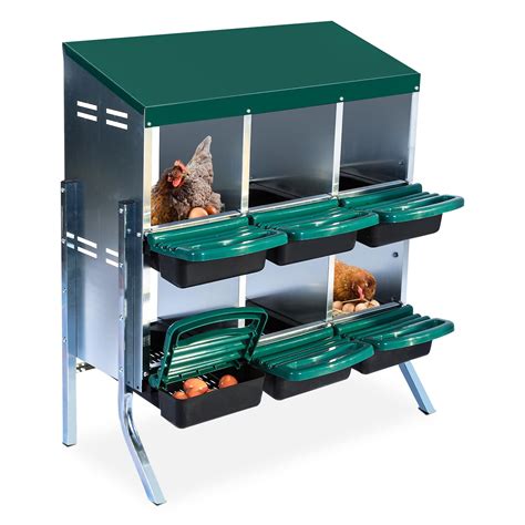 6 8 10 Holes Chicken Nesting Box Chicken Laying Box With Without Legs