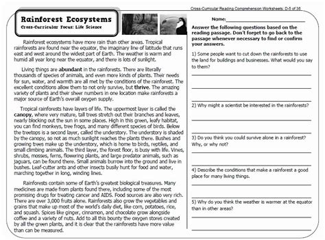 Type Of Text Grade 5 Worksheet