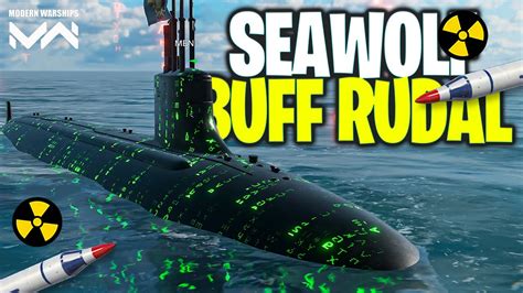 USS SEAWOLF SSN 21 Buff 2X Rudal 2X Torpedo Auto Gendong 1 Squad