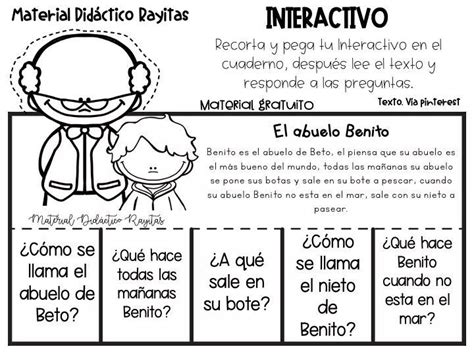 Pin De Lourdes Mata En Espa Ol Lectura De Comprensi N Taller De