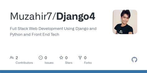 GitHub Muzahir7 Django4 Full Stack Web Development Using Django And