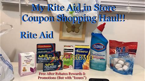 My Rite Aid In Store Coupon Shopping Haul Another FREE Plus