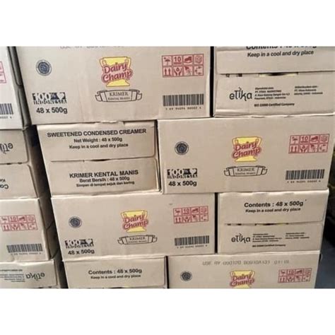 Jual Bisa Cod Susu Krimer Kental Manis Dairy Champ Gram Dus Isi