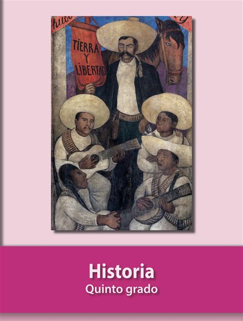 Libro De Texto De Historia Quinto Grado Estudiar