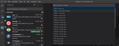 Error Occured In Loading Omnisharp From Omnisharp Path Could Not Start
