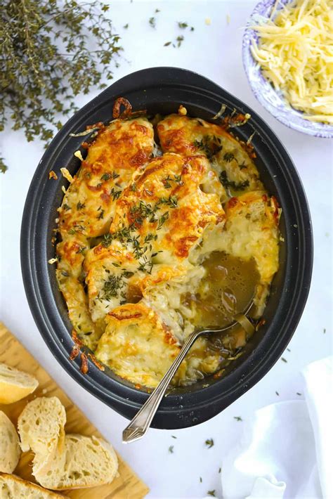 French Onion Soup Easy Slow Cooker Recipe
