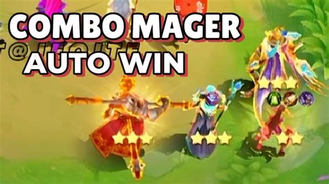 CARA PUSH MAGIC CHESS PAKAI COMBO MAGER AUTO WIN Mobile Legends