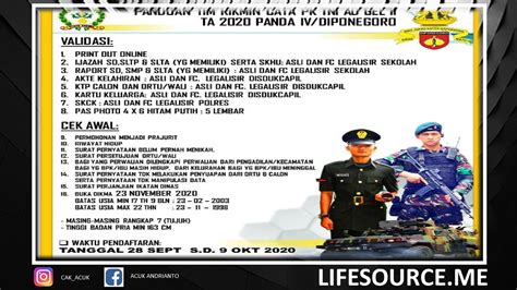 Cara Membuat Surat Lamaran Prajurit Tni Ad Delinewstv