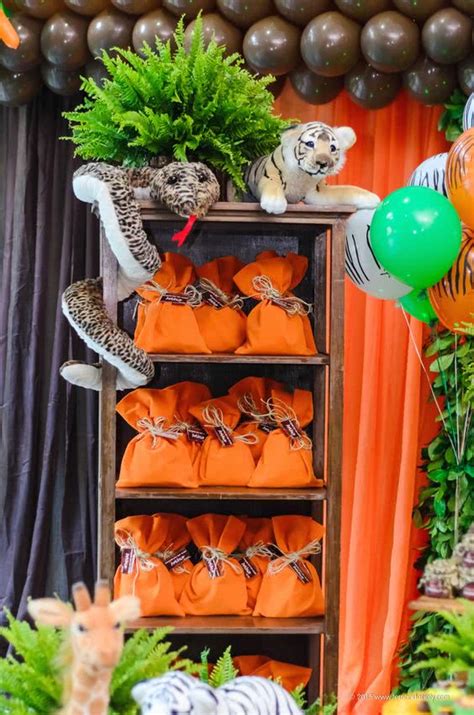 DECORAÇÃO DE FESTA INFANTIL SAFARI 50 Ideias e Dicas Simples