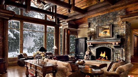 Winter Fireplace Wallpapers Top Nh Ng H Nh Nh P