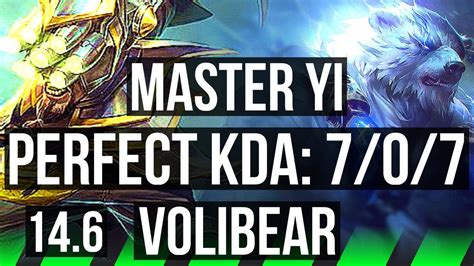 Master Yi Vs Volibear Jng Games Godlike Euw Master
