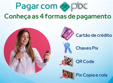 Pagar Pix Conheça 4 formas de pagamento para usar Cartão Pré