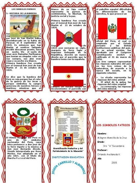 Descubre Los 3 Simbolos Patrios Del Peru Noviembre 2024 CeficPeru Org