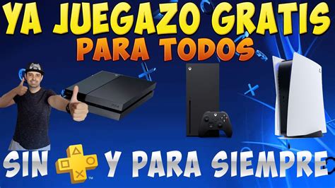 CORRE Ya JUEGAZO GRATIS Para Todos PS4 PS5 XBOX PC Y Para Siempre