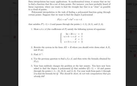 solved data interpolation has many applications in