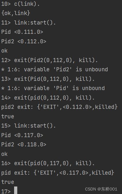 erlang 学习 实现进程间的通信 erlang 进程与进程间如何共享一个信息 csdn博客