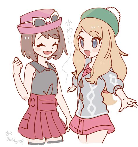 Gloria And Serena Pokemon And 2 More Drawn By Omochi Omotimotittona3