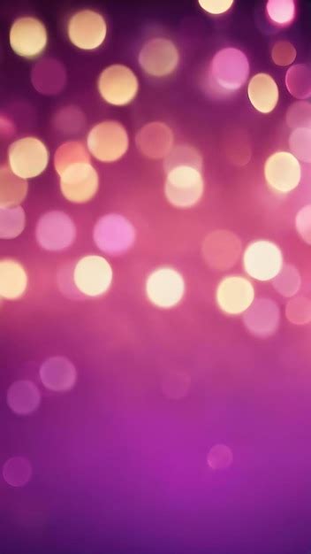 Fondo de luces borrosas de bokeh púrpura Foto Premium