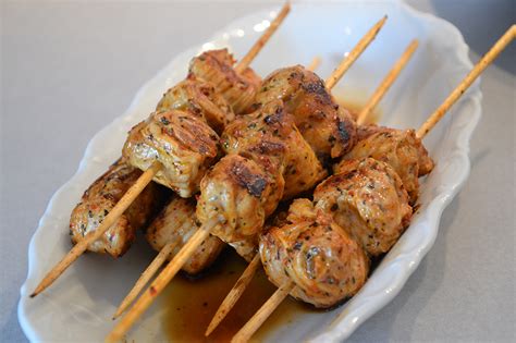 Brochettes de poulet épicées Sophie à la Coque