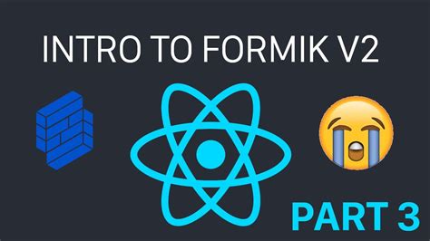 simple form in react using formik part 3 forms with formik and yup youtube