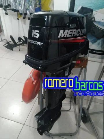 Motor De Popa Mercury Super Hp Barcos E Aeronaves Japu Ba