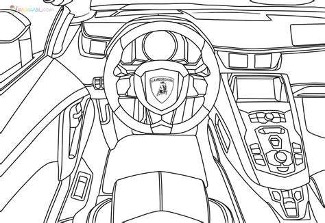 Lamborghini Urus Pages Coloring Pages