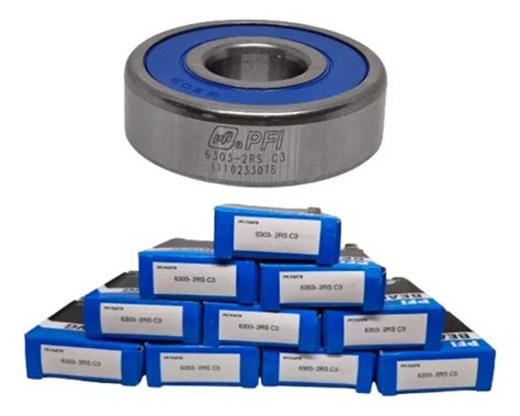 Balero Pfi 6303 2rs Para Marcha Alternador Kit De 10 Piezas Envío gratis