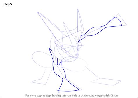 How To Draw Greninja From Pokemon Pokemon Step By Step