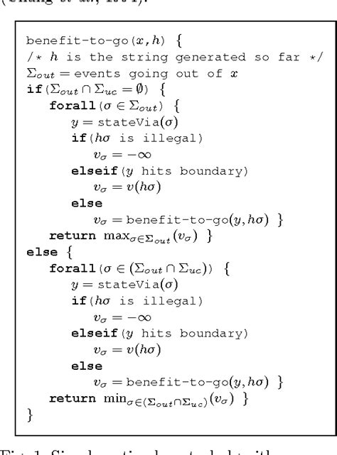 figure 1 from issues in optimal control of dynamic discrete event systems semantic scholar