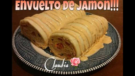 ENVUELTO DE JAMON Y QUESO Y ENSALDA DE SURIMI RICO YouTube