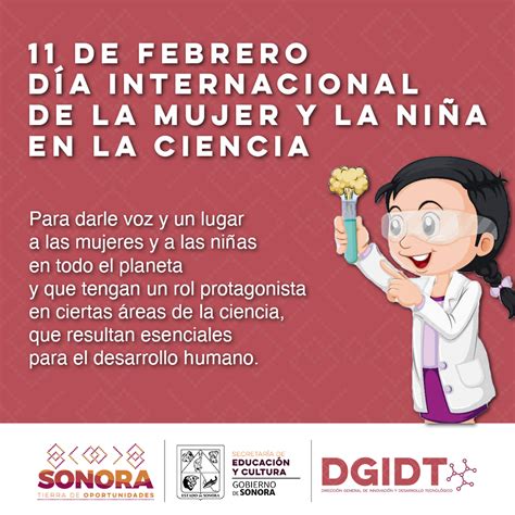 11 DE FEBRERO DÍA INTERNACIONAL DE LA MUJER Y LA NIÑA EN LA CIENCIA