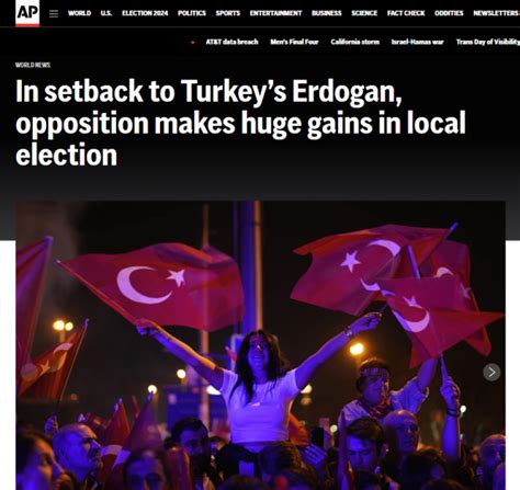 Türkiye nin yerel seçimleri dünya basınında geniş yankı uyandırdı
