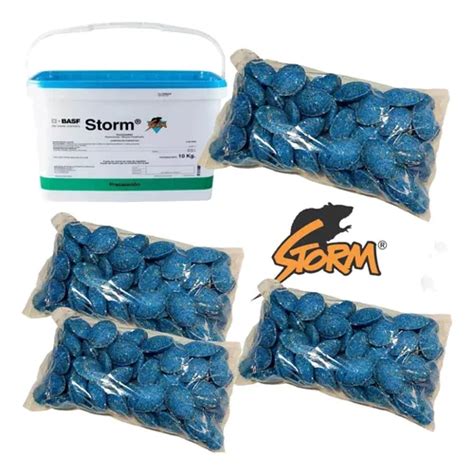 Storm Basf Rodenticida Veneno Ratas Ratones Kg Bolsas