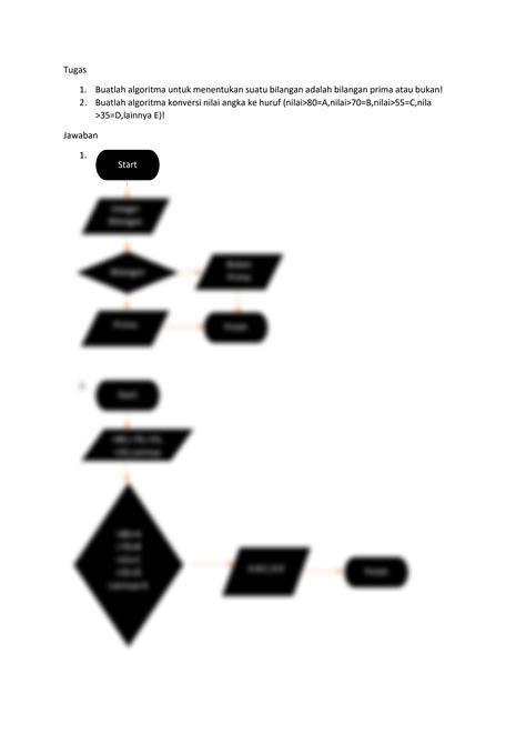 SOLUTION ALGORITMA FLOWCHART BILANGAN PRIMA DAN KONVERSI NILAI