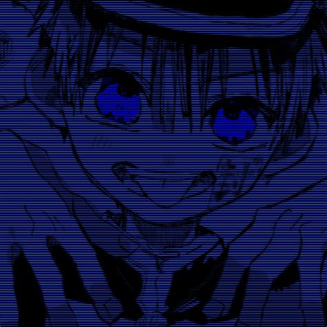 Hanako Kun Icon Pfp Blue Anime Aesthetic Anime Dark Anime Images And
