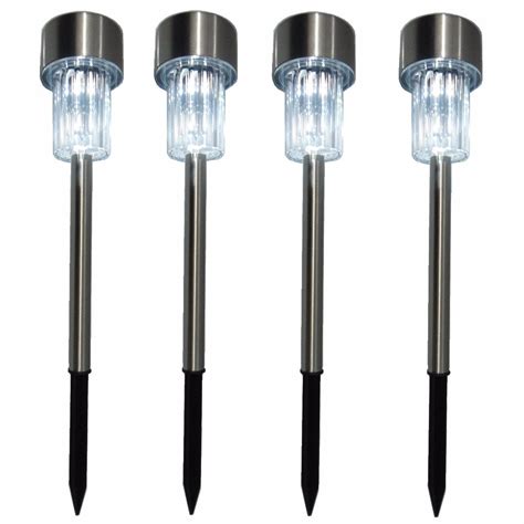Lumin Ria Solar Decora O Jardim L Mpada Led Luz Kit R