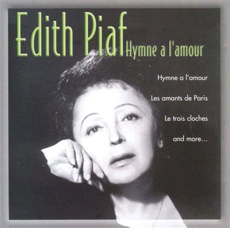 Hymne A L Amour Piaf Edith CD Album Muziek Bol