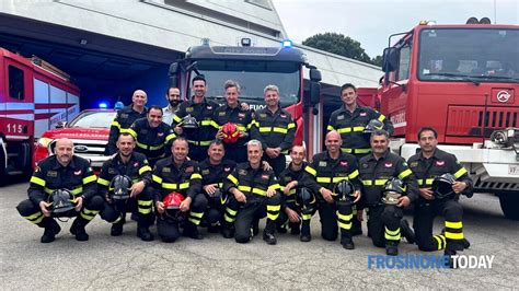 Il Capo Reparto Dei Vigili Del Fuoco Pasqualino De Giuli Va In Pensione