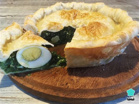 Tarta de acelga o pascualina tradicional Receta fácil y casera
