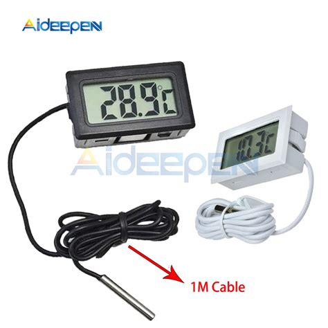 Mesure thermique Sonde numérique LCD intégrée réfrigérateur et