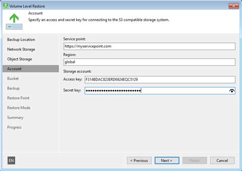 S3 Compatible Settings Veeam Agent For Microsoft Windows Guide