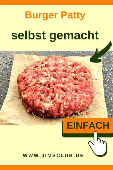Burger Patties Selber Machen Burger Grillen Rezept Burger Patties