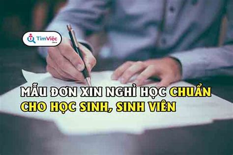 Hướng dẫn cách viết đơn xin phép nghỉ học của sinh viên đơn giản và