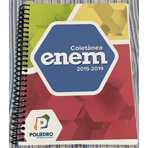 Apostilas Poliedro Pré vestibular Novos Lote de livros Shopee Brasil