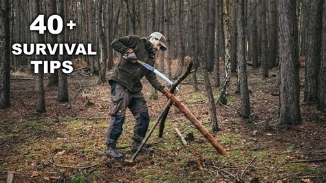 40 Wilderness Survival Skills And Bushcraft Tips
