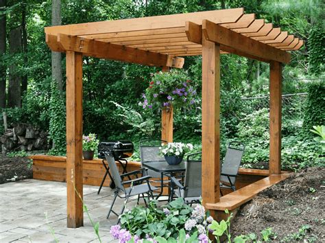 Self Build Pergola Kits Handcrafted Wood