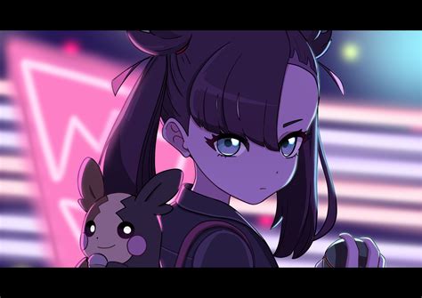 Marnie Morpeko And Morpeko Pokemon And 1 More Drawn By Kazueru