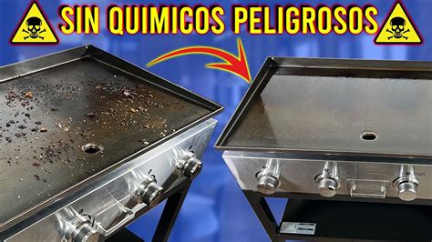 Como Limpiar Una Plancha De Cocina Muy Facil Sin Productos T Xicos